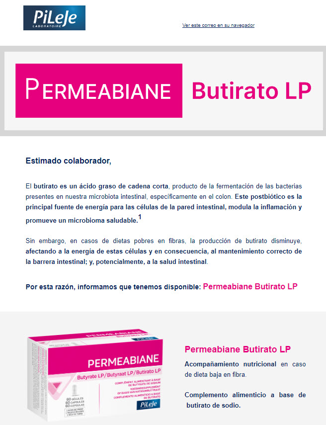 ¡Ya tenemos disponible Permeabiane Butirato LP! - MiMédico Blog